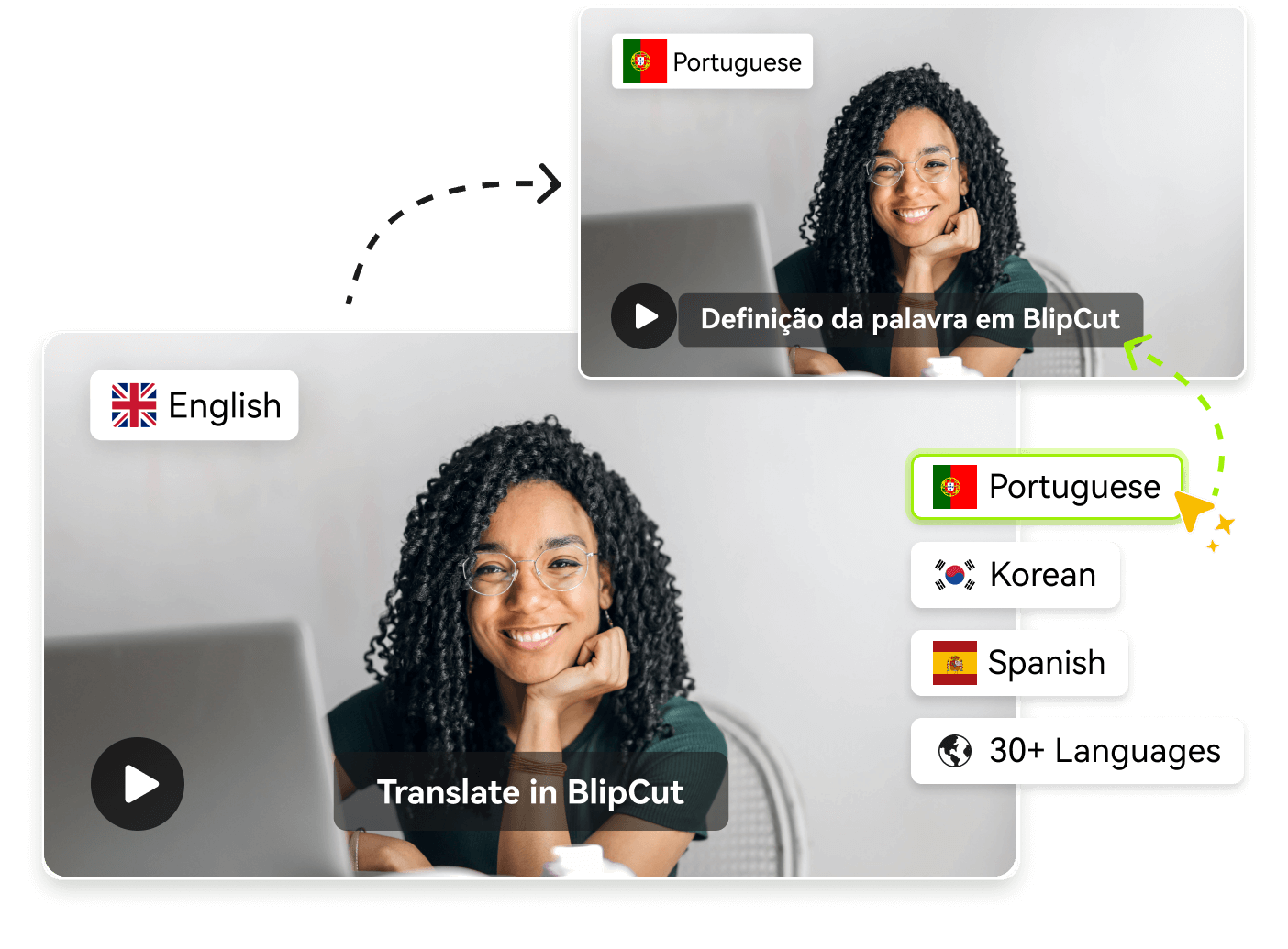 BlipCut AI Video Translator - Fast & Accurate